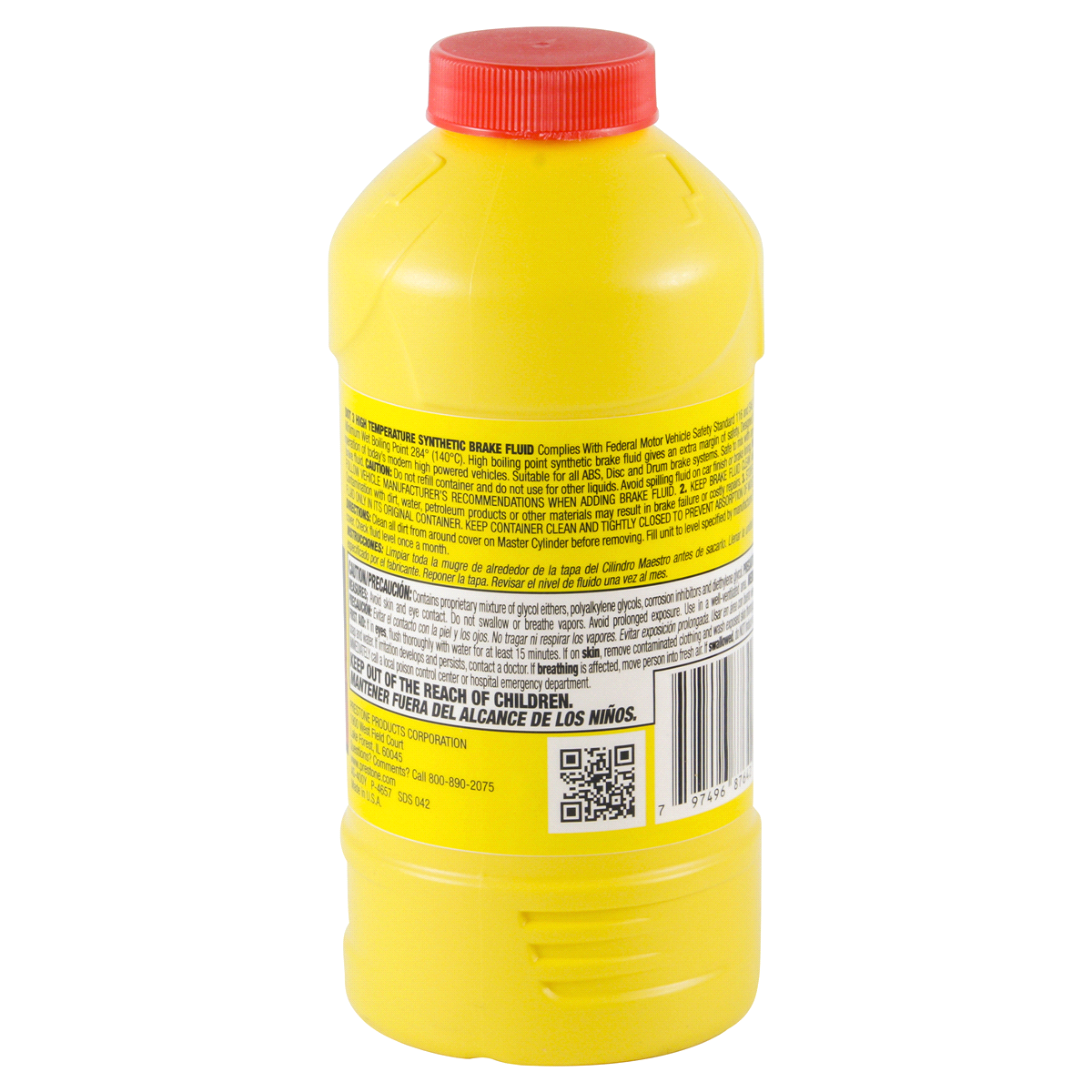 Prestone Dot 3 High Temperature Synthetic Brake Fluid 12 fl oz | Shipt