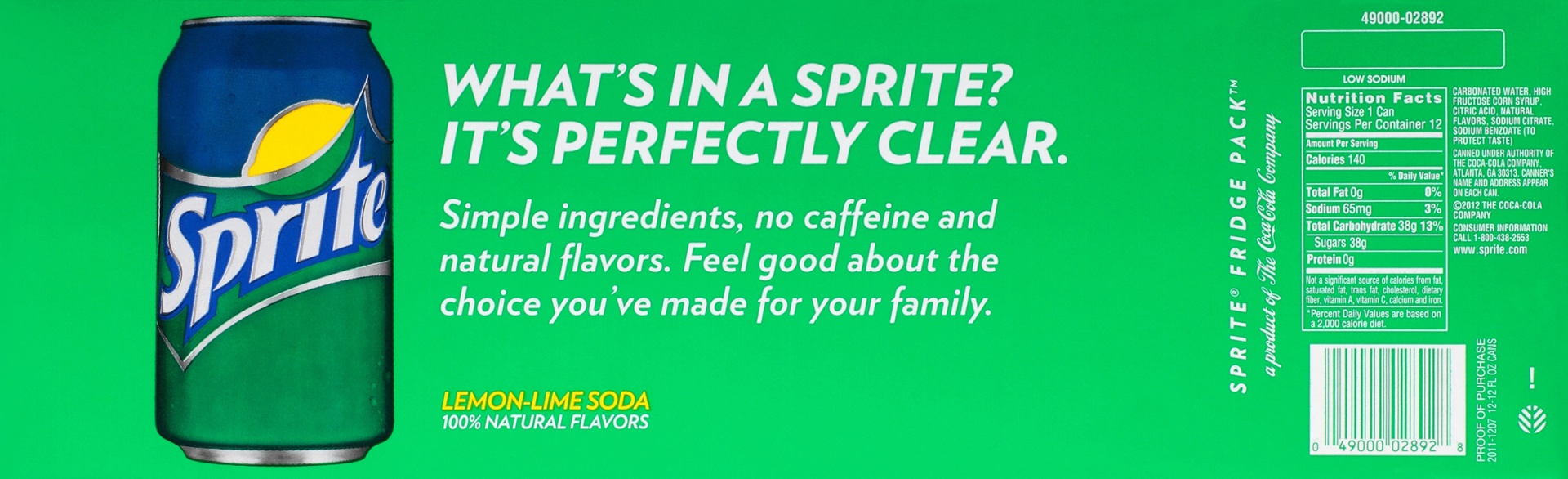 Sprite Lemon Lime Soda Soft Drinks, 12 fl oz, 12 Pack 144 fl. oz | Shipt