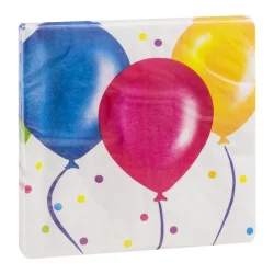 Creative Converting Party Creations Birthday Balloons Napkins 18 ct | Shipt