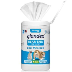 Vetnique Labs Glandex® Boot The Scoot® Anal Gland Hygienic Pet Wipes 75 ...