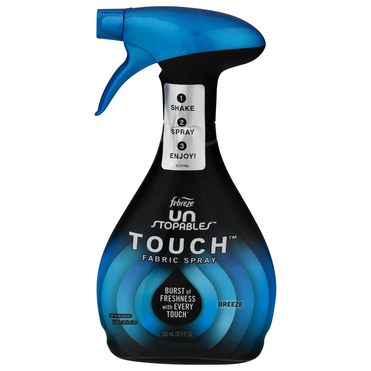 Febreze Unstopables Touch Fabric Spray Breeze Fabric Refresher 16.9 fl ...