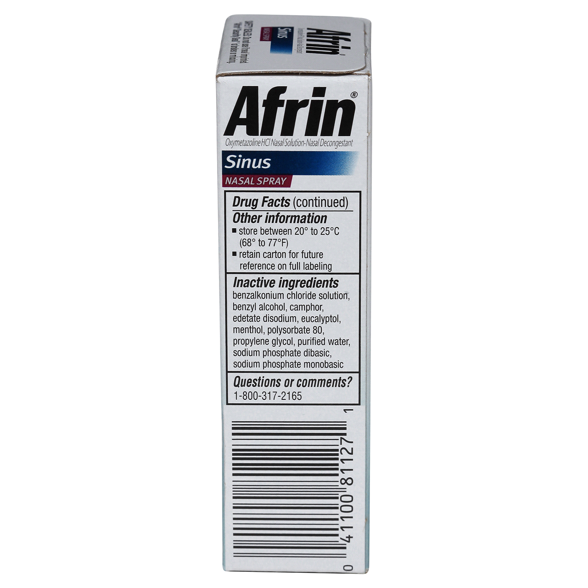 Afrin Sinus Nasal Spray 0.5 fl oz | Shipt