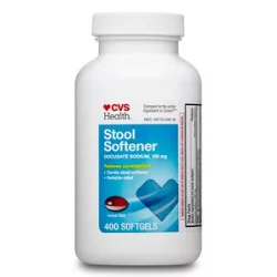 CVS Health Stool Softener 100 Mg Softgels, 400 Ct 400 ct | Shipt