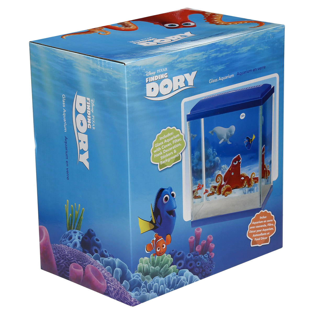 Disney Finding Dory Glass Aquarium 3 gal | Shipt