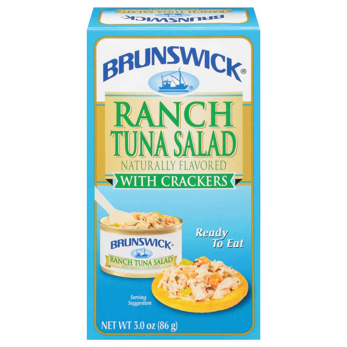 Brunswick Ranch Tuna Salad with Crackers 3 oz | Shipt