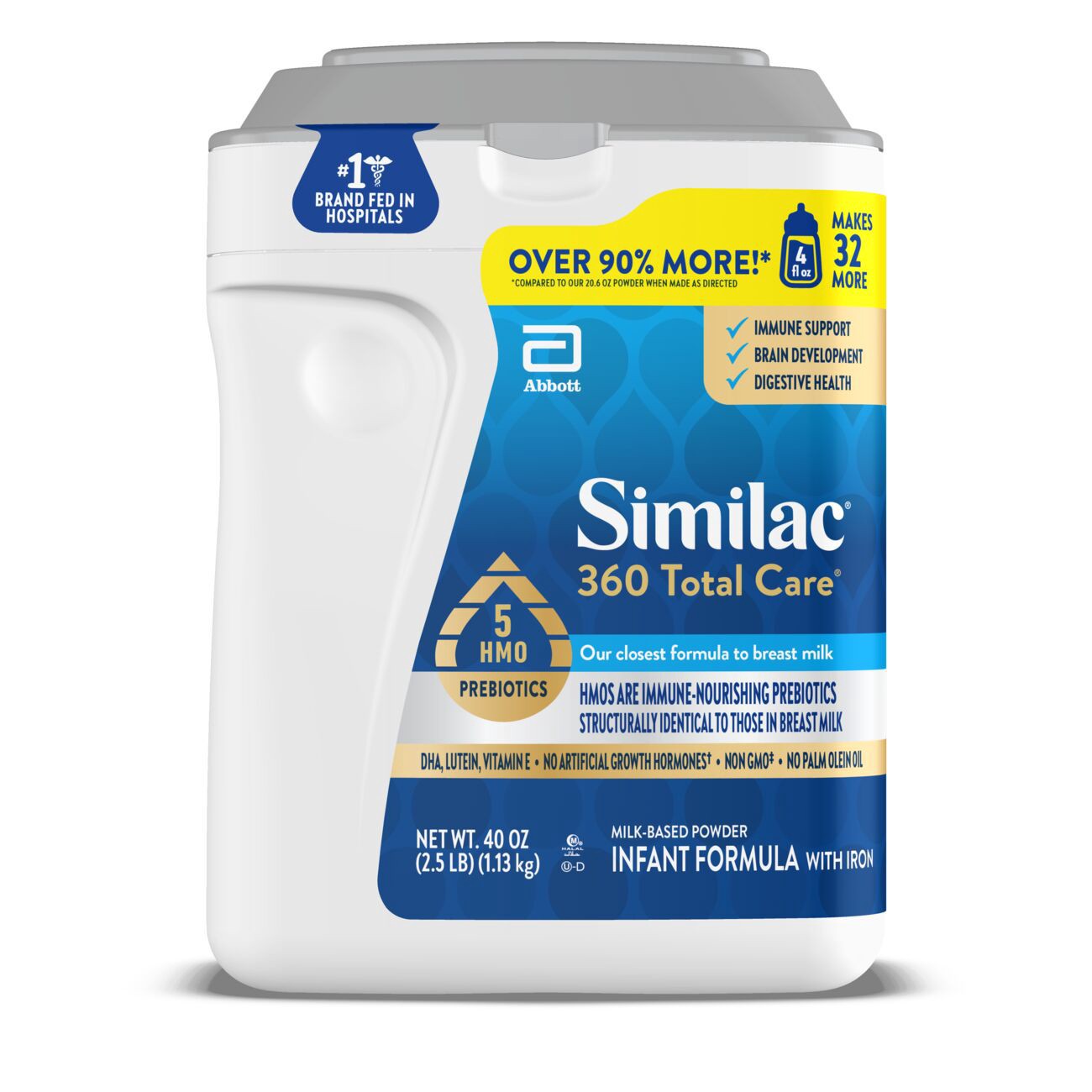 Abbott Nutrition Similac 360 Total Care Infant Formula 40 oz | Shipt
