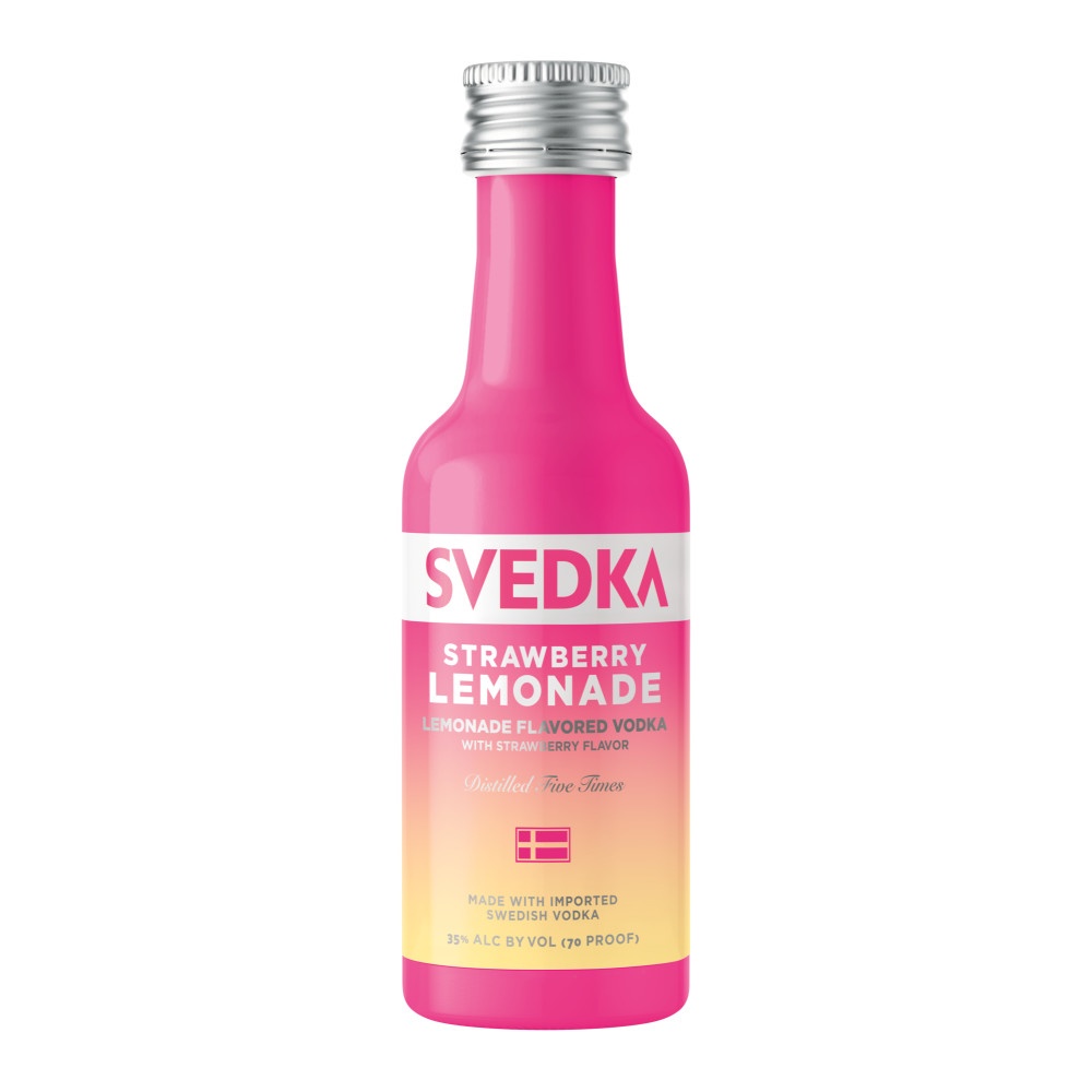 SVEDKA Strawberry Lemonade Flavored Vodka 50 ml | Shipt