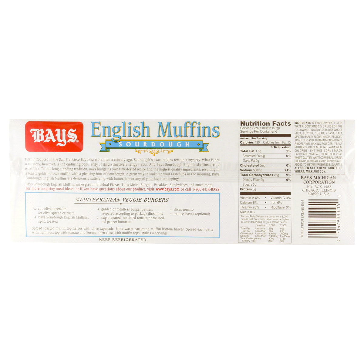 Bays Bay's Bakery Sourdough English Muffins 12 oz | Shipt