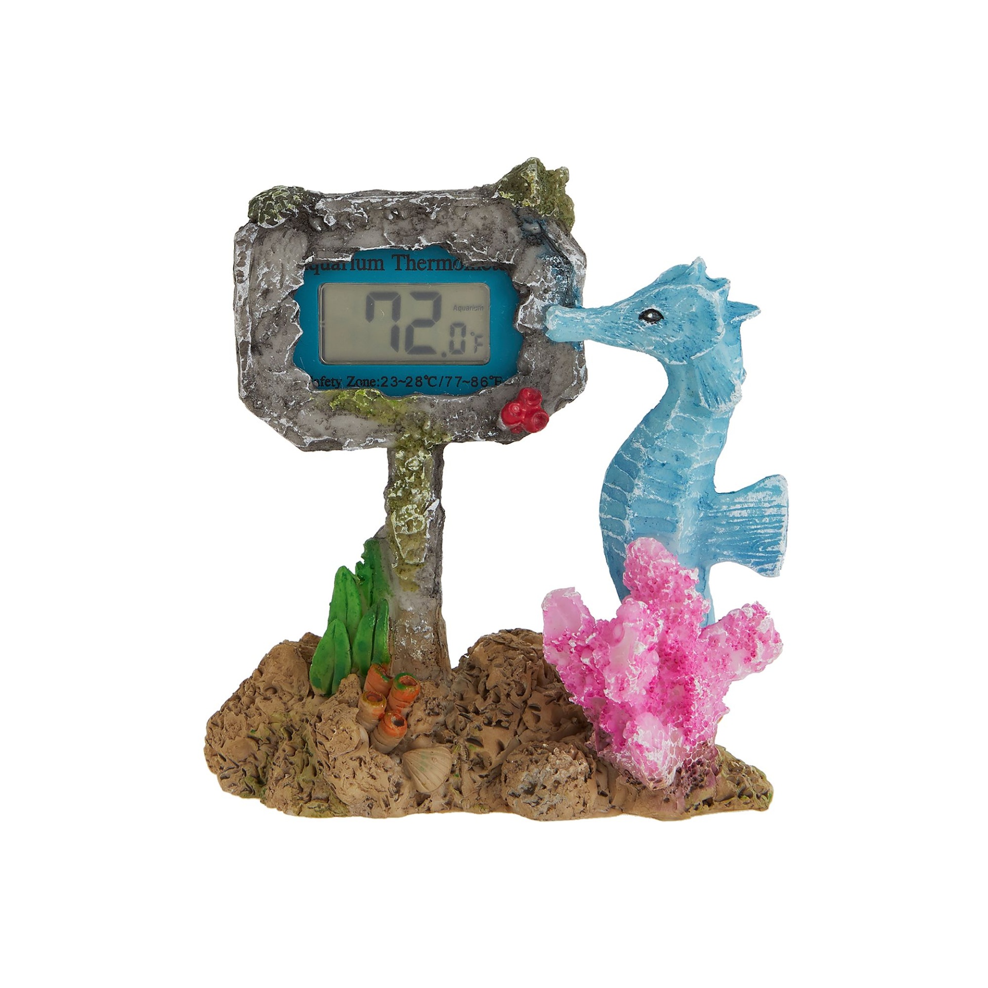 Top Fin Seahorse Thermometer Aquarium Ornament 1 ct | Shipt