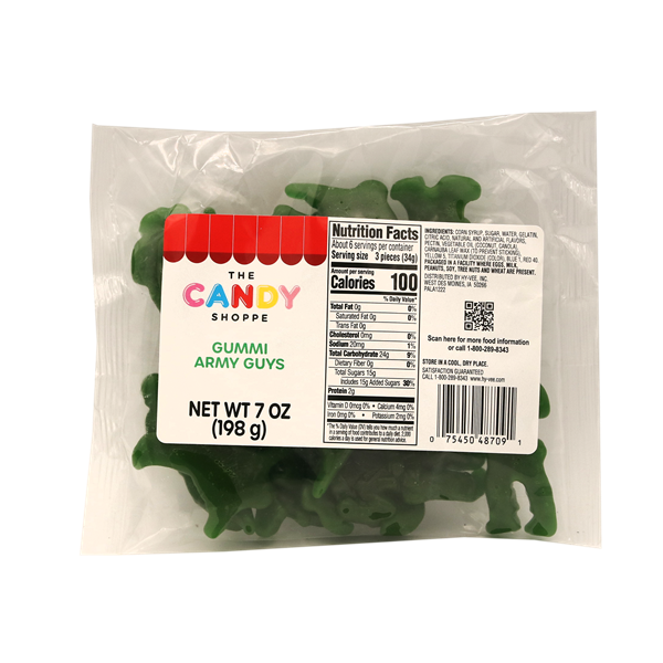 Hy-Vee Candy Shoppe Gummi Army Guys 7 oz | Shipt