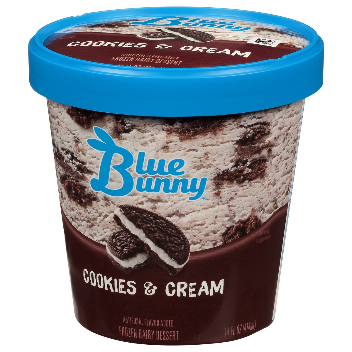 Blue Bunny Cookies and Cream Frozen Dessert 14 oz | Shipt