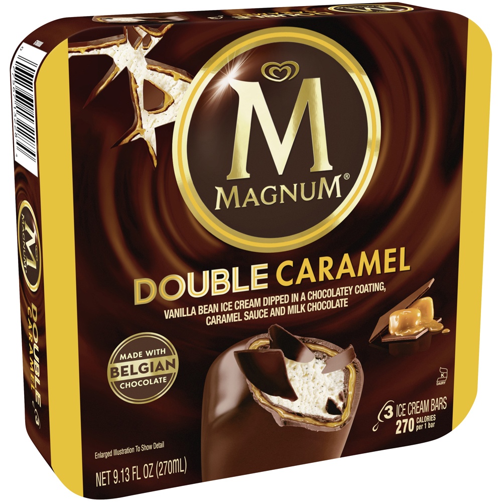 Magnum Ice Cream Bars Double Caramel - 3ct 3 ct | Shipt