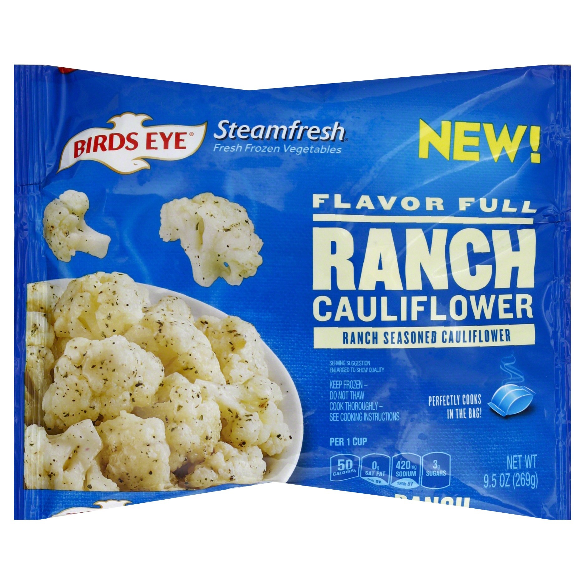 Birds Eye Steamfresh Flavor Full Ranch Cauliflower 9.5 oz | Shipt