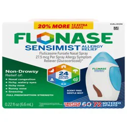 Flonase Sensimist Allergy Relief Spray Non Drowsy Allergy Medicine 0.22 ...