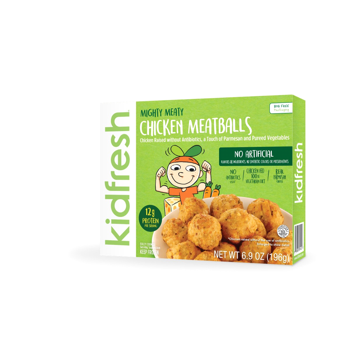 Kidfresh Meatballs Mighty Meaty Chicken 6.9 oz | Shipt