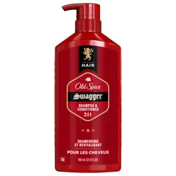 Old Spice Swagger 2in1 Shampoo & Conditioner for Men, Healthier, Fuller ...