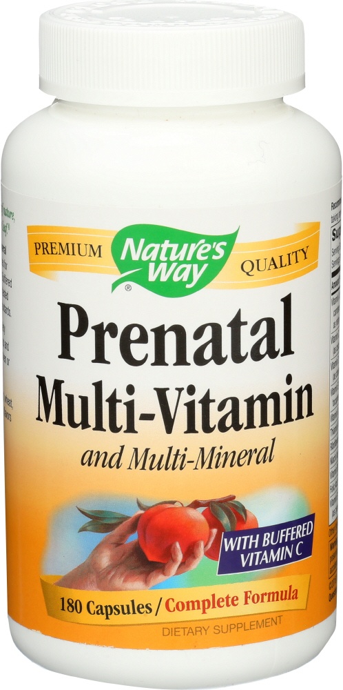 Nature's Way Prenatal Multi Vitamin & Mineral Capsules 180 ct | Shipt