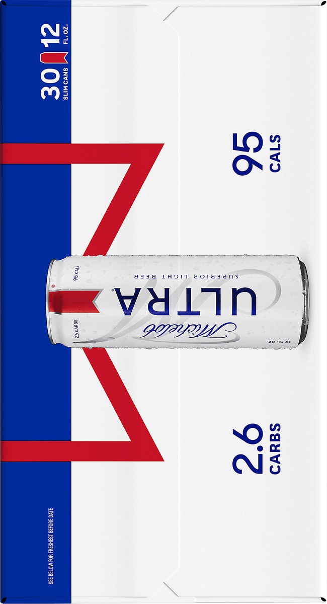 Michelob Ultra 30Pkc 30 ct; 12 fl oz | Shipt