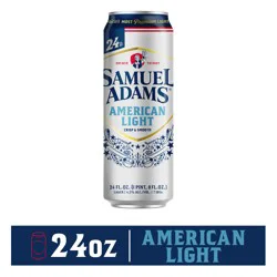 Samuel Adams American Light Lager Beer (24 fl. oz. Can) 1 ct | shipt
