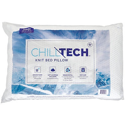 Weatherford ChillTech Cooling Knit Bed Pillow Jumbo Size | Shipt