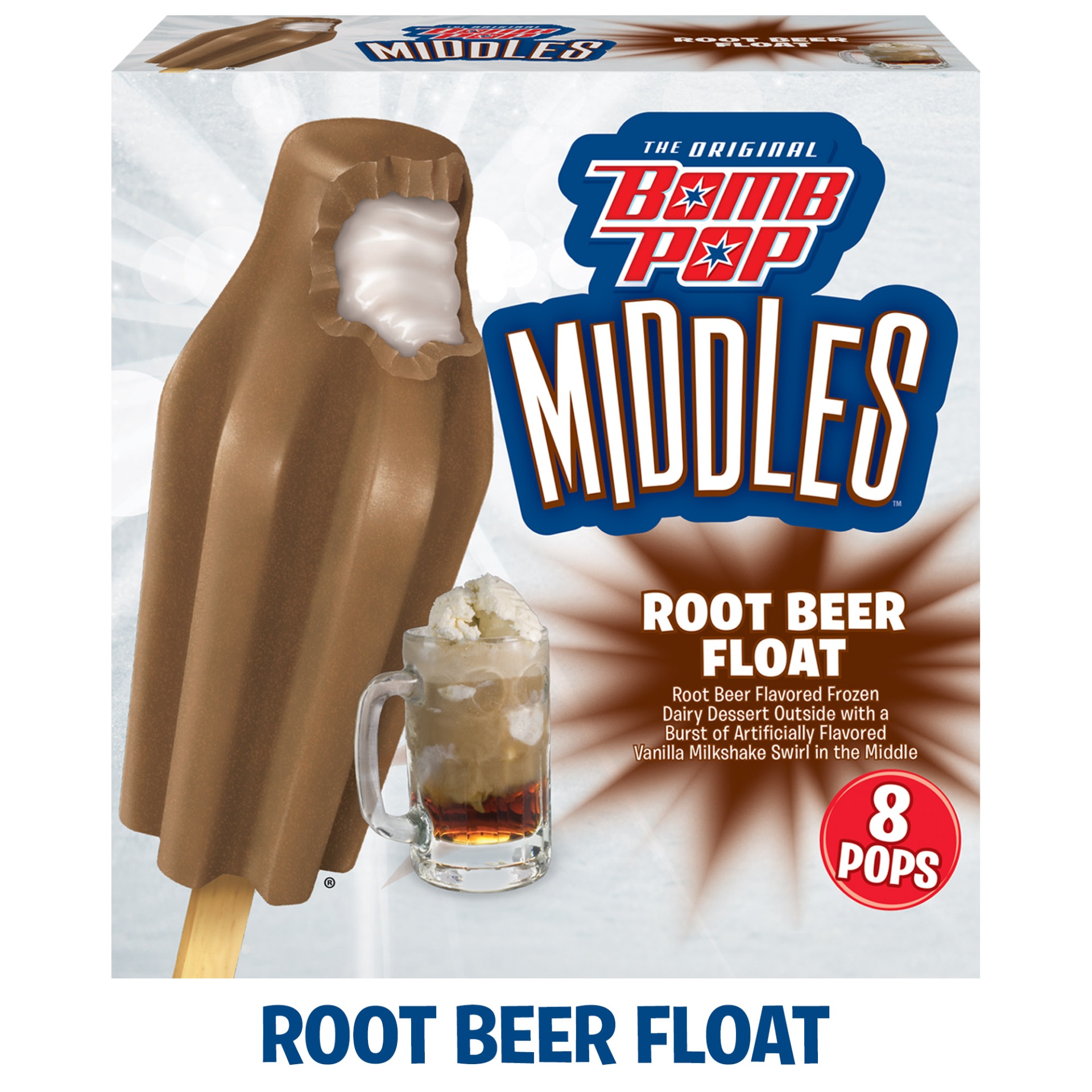 The Original Bomb Pop Middles Root Beer Float 14 fl oz | Shipt
