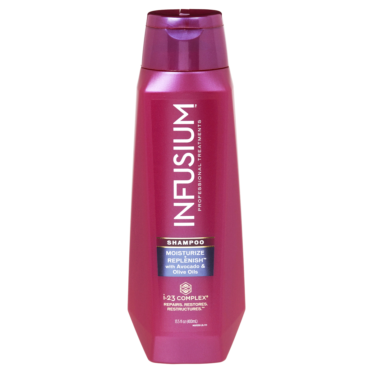Infusium Moisturize & Replenish Shampoo with Avocado & Olive Oils 13.5 ...