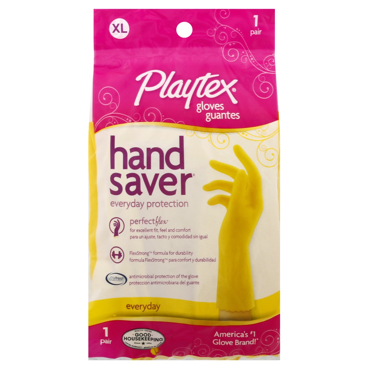 Playtex Handsaver Yellow Extra Large Gloves 1 ct | Shipt