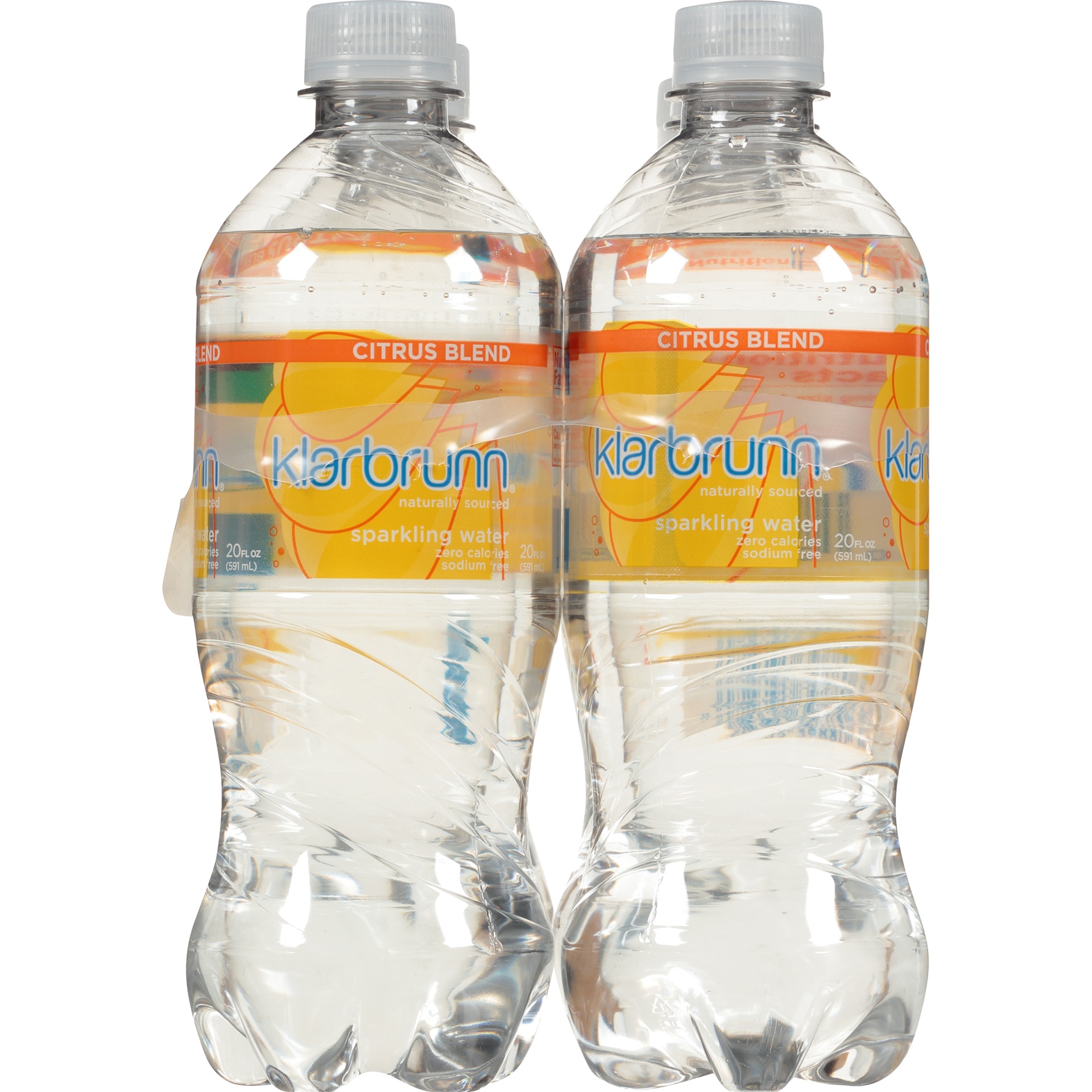 Klarbrunn Citrus Sparkling Water Bottles 6 ct; 20 fl oz | Shipt