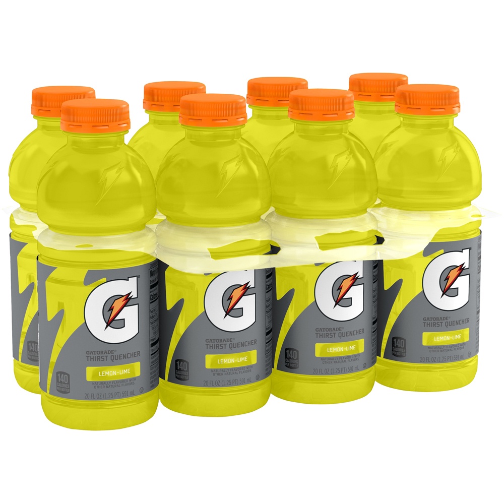 Gatorade Lemon Lime Sports Drink 8 ct; 20 fl oz | Shipt