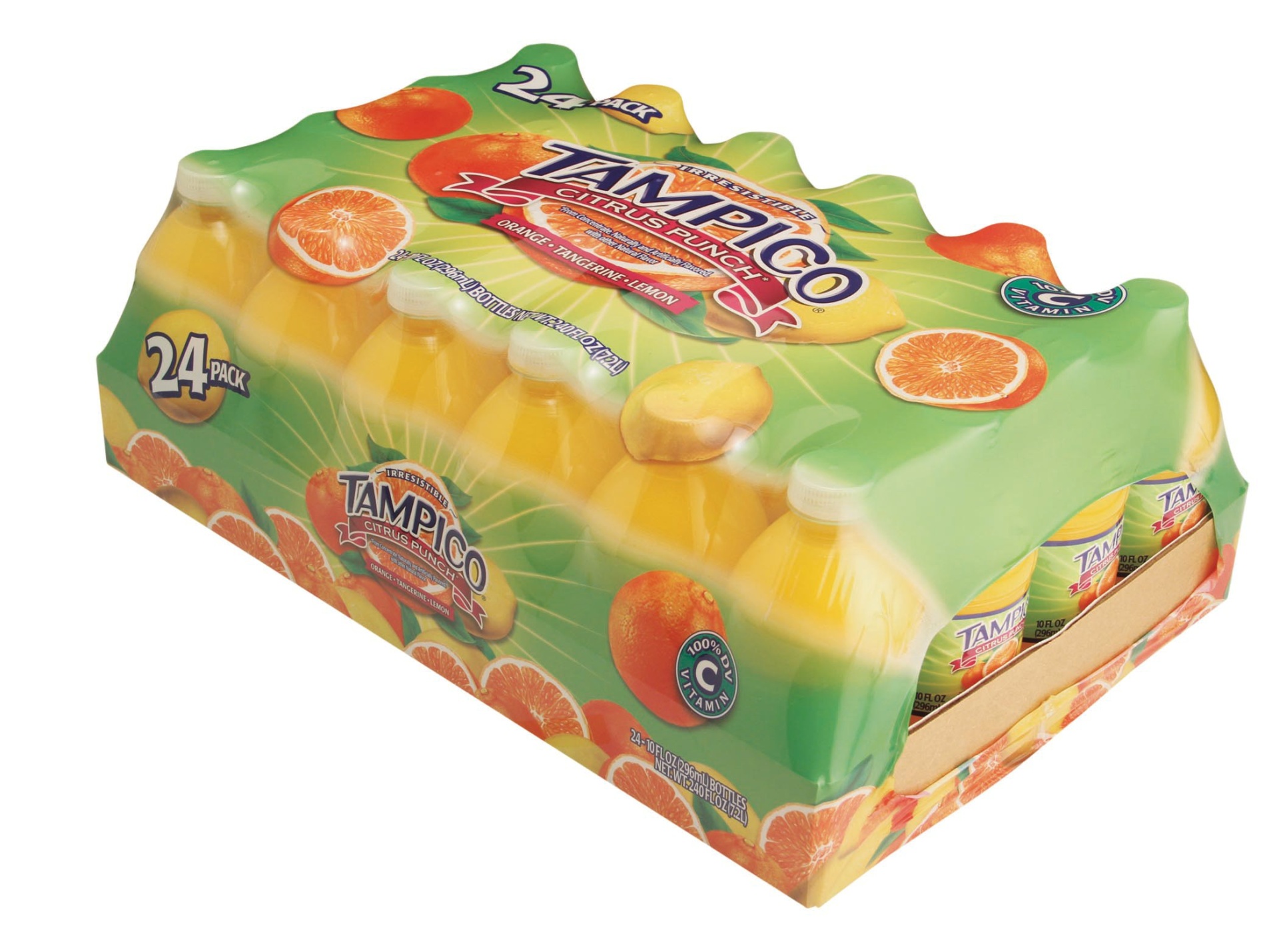 Tampico Citrus Punch Orange Tangerine Lemon 24 ct; 10 fl oz | Shipt