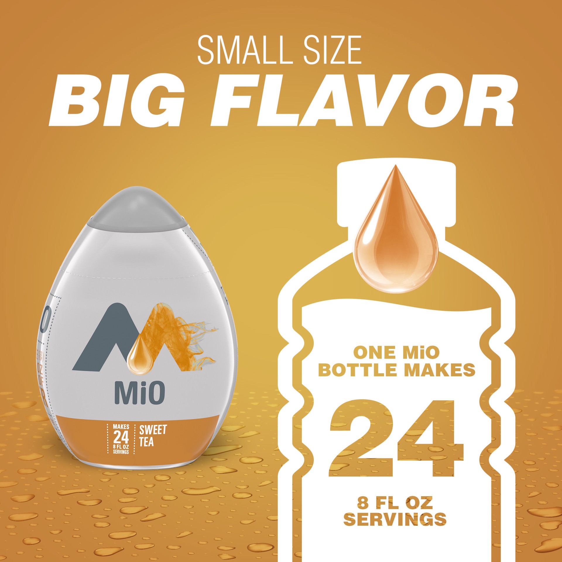 MiO Sweet Tea Naturally Flavored with other natural flavors Liquid ...