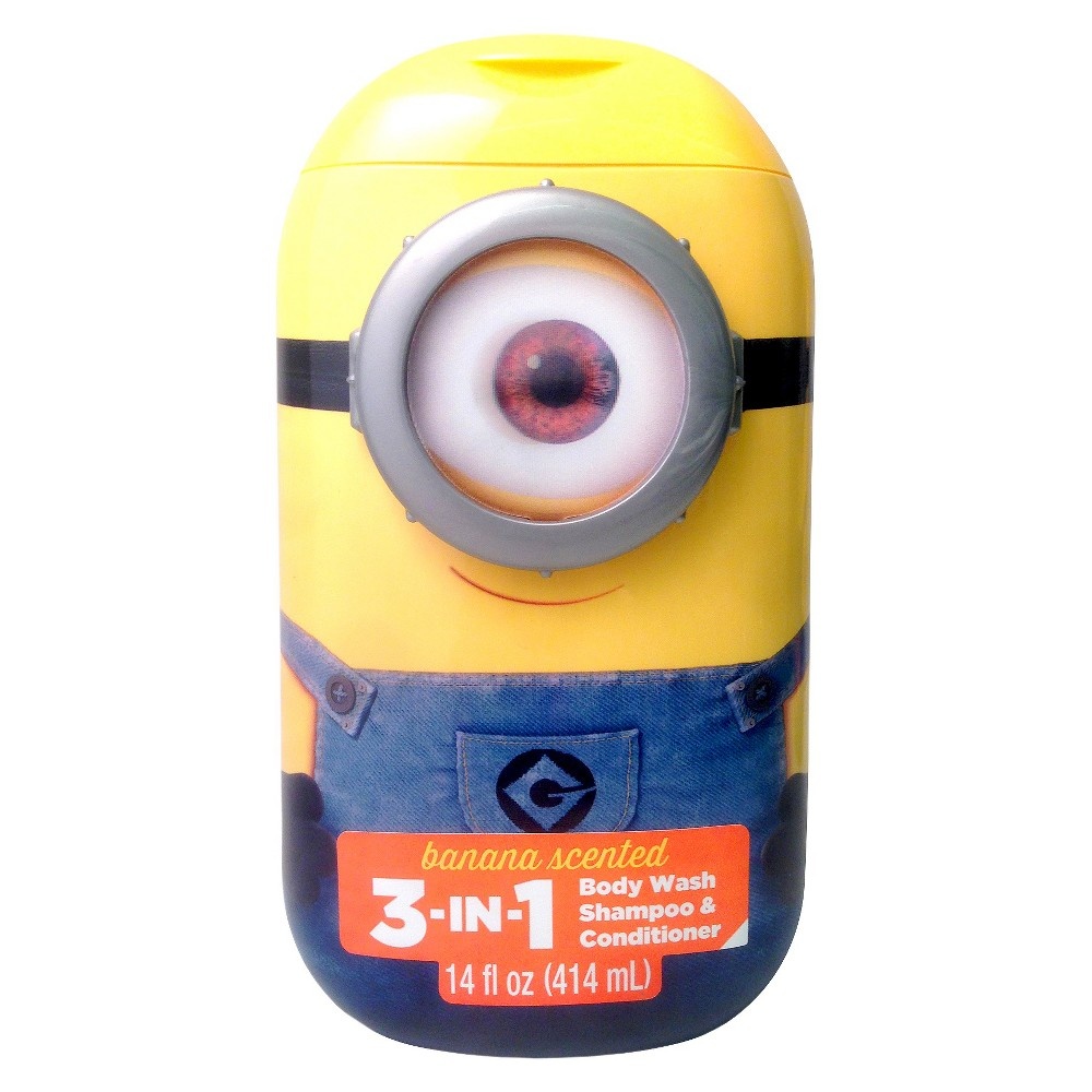 Despicable Me Minions 3 in1 Body Wash, Shampoo & Conditioner ...