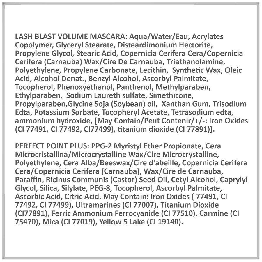 Covergirl Clean Formula Mascara & Eye Pencil Special Value 1 ea 1 ct ...