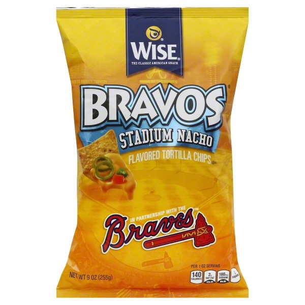 Wise Tortilla Chips, Flavored, Stadium Nacho 9 oz | Shipt