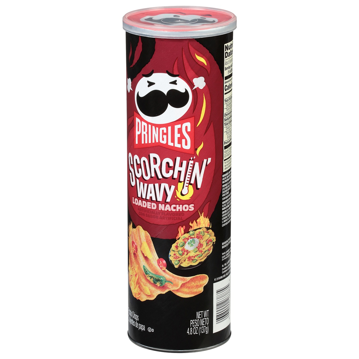 Pringles Potato Crisps Chips, Lunch Snacks, Spicy Snacks, Loaded Nachos ...