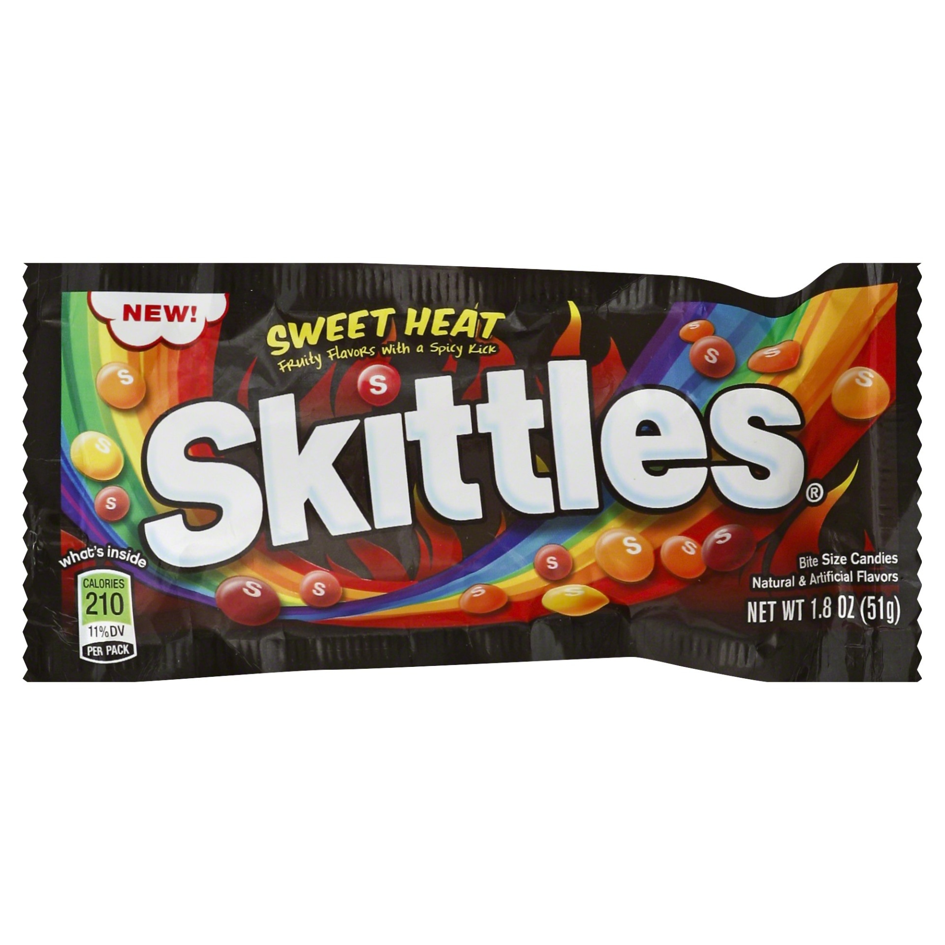 Skittles Sweet Heat Candy Bag 1.8 oz | Shipt