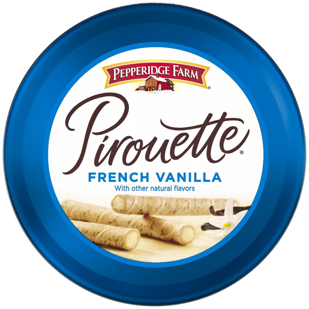 Pepperidge Farm Pirouette Crme Filled Wafers French Vanilla Cookies 13. ...