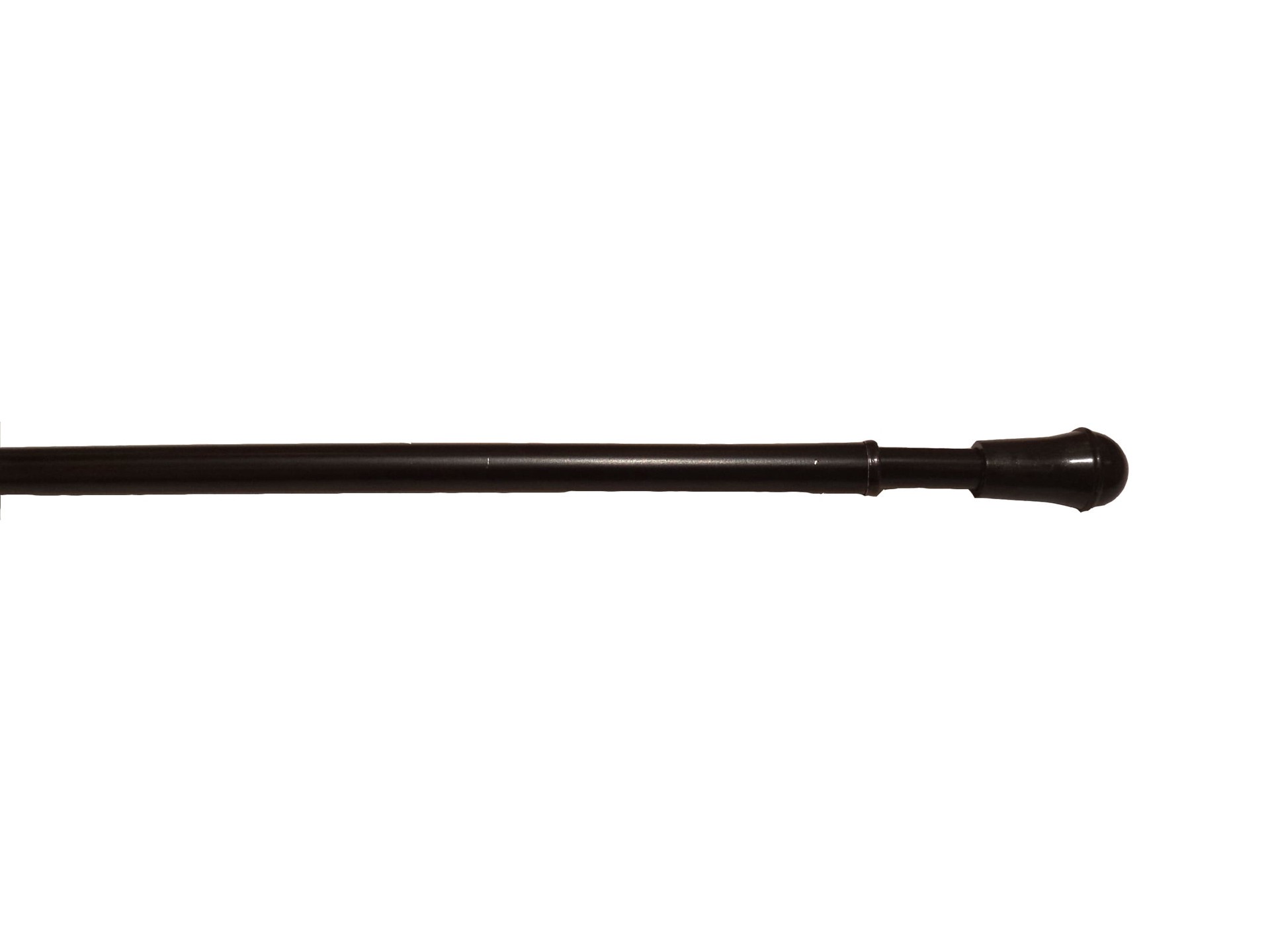Project Source 28-in to 48-in Bronze Steel Side Sash Rod with Finials 1 ...
