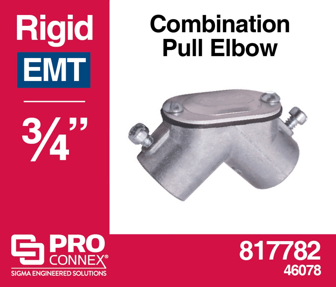 Sigma ProConnex 3/4-in 90 -Degree Electrical (EMT) / Rigid / IMC / Die ...