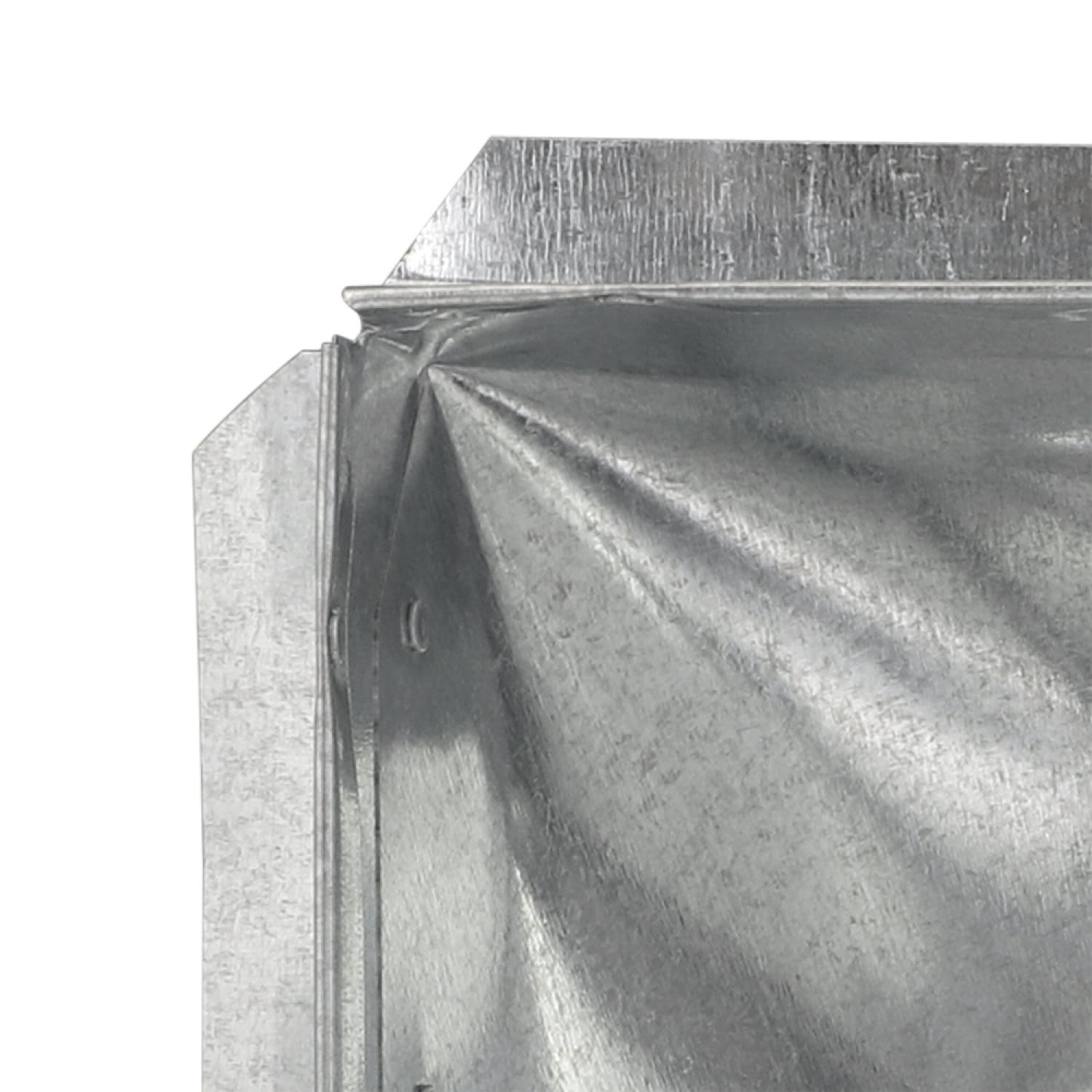 IMPERIAL 8-in 30 Gauge Galvanized steel Round Straight register Duct ...