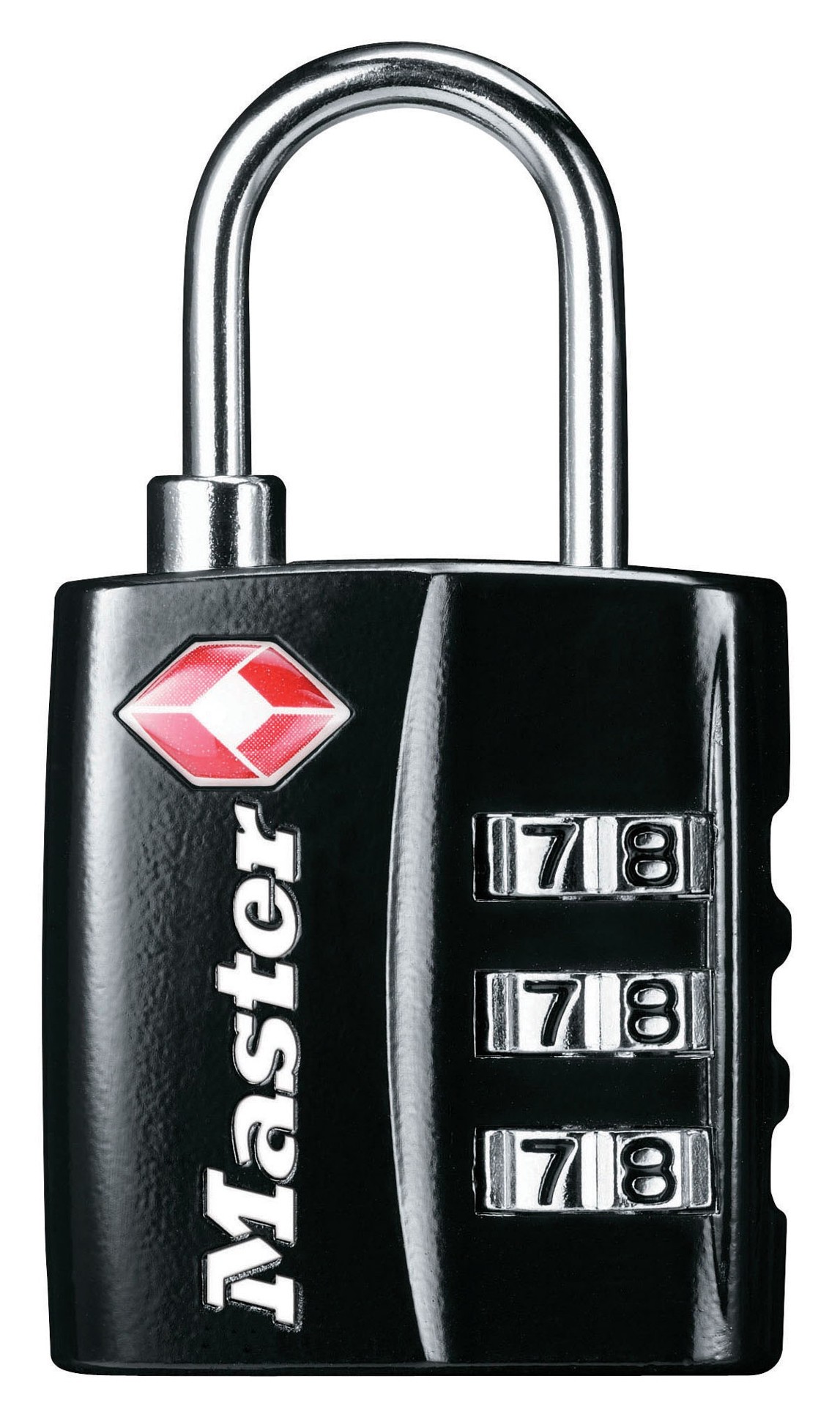 Master Lock Resettable Combination Padlock, 1-3/16-in Wide x 3/4-in ...