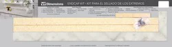 VT Dimensions 7.5-in W x 28-in H x 0.75-in D Carrara Bianco, Artisan ...