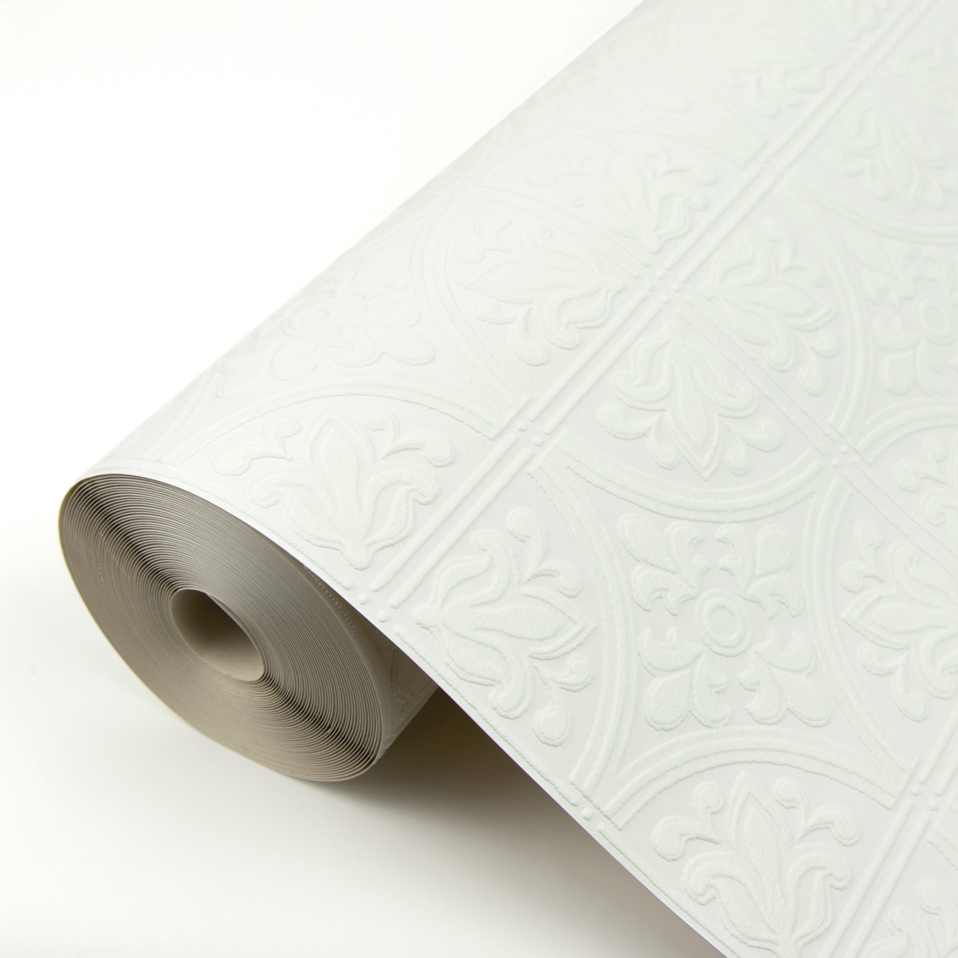 Scott Living 56.4-sq ft White Vinyl Paintable Textured Abstract 3D ...