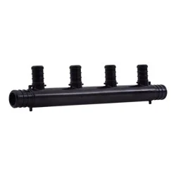 SharkBite 4-Branch PEX Crimp Poly Multi Port Tee 3/4-in Open Trunk With ...