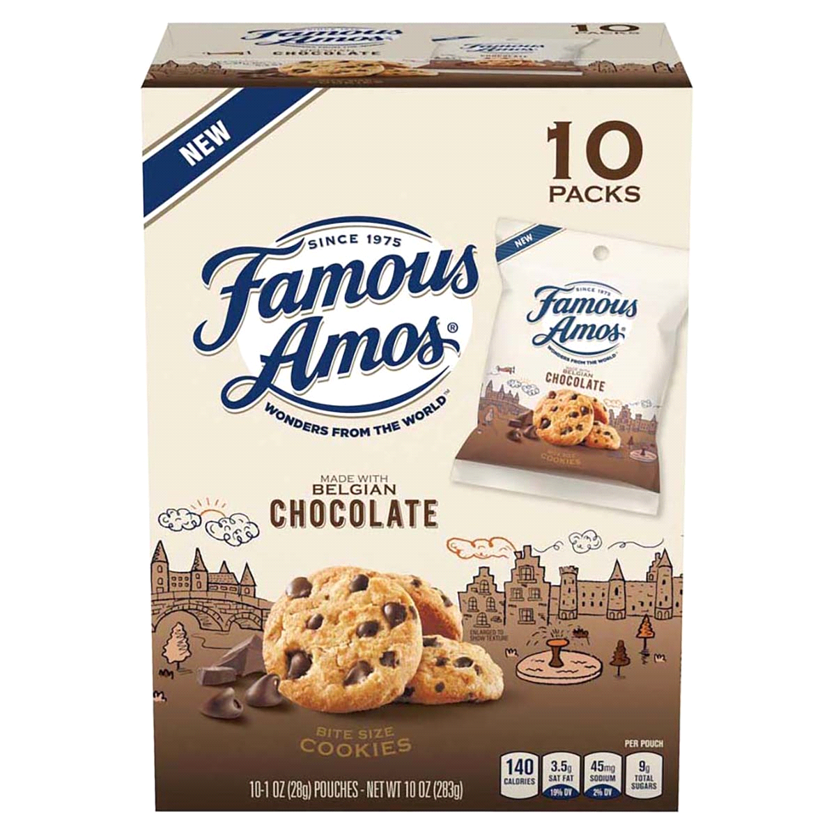 Famous Amos Chocolate Bite Size Cookies 10 oz | Shipt