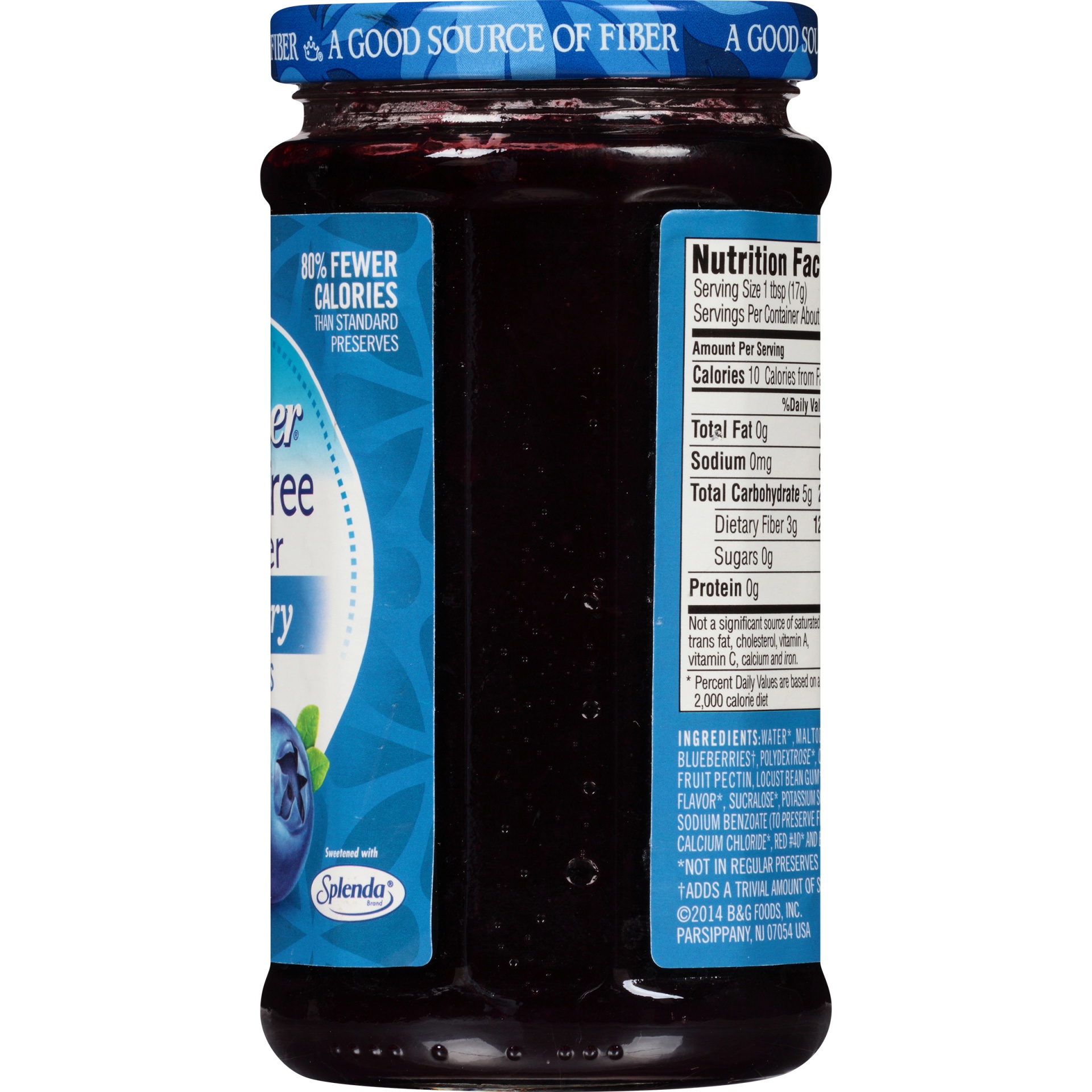 Polaner Sugar Free with Fiber Blueberry Preserves 13 oz 13 oz | Shipt
