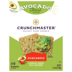Crunchmaster Avocado Toast Guacamole 3.54oz - 3.54 OZ 3.54 oz | shipt