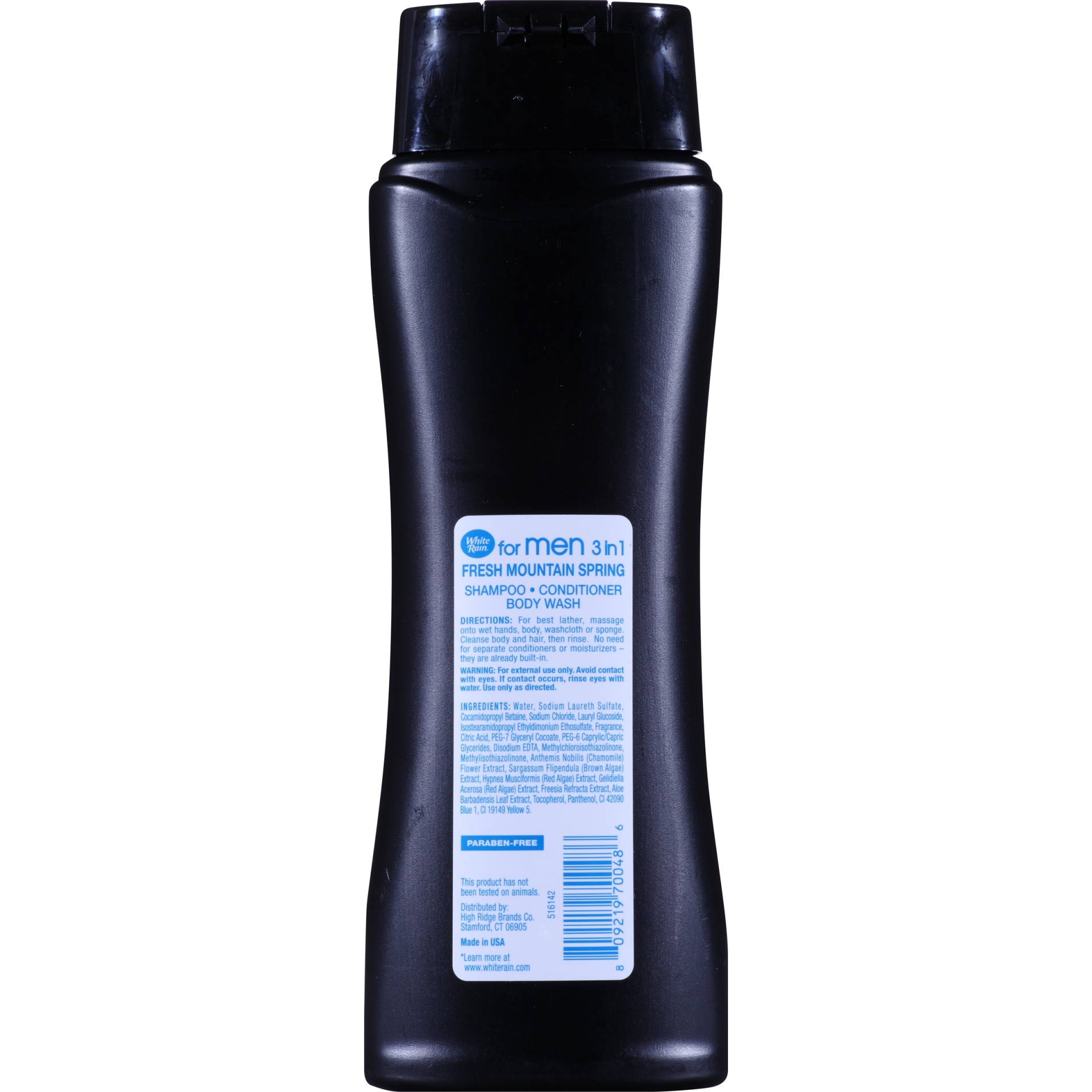 White Rain Body Wash, Men, 3 in 1, Fresh Mountain Spring 15 oz | Shipt