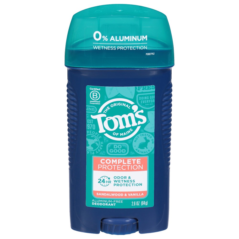Tom's of Maine Sandalwood & Vanilla Deodorant 2.6 oz 2.6 oz | Shipt