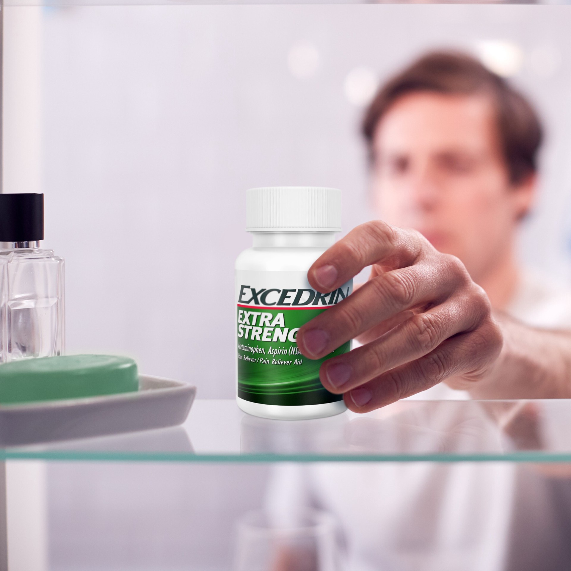 Excedrin Extra Strength Pain Relief Caplets for Headache Relief, 100 ...